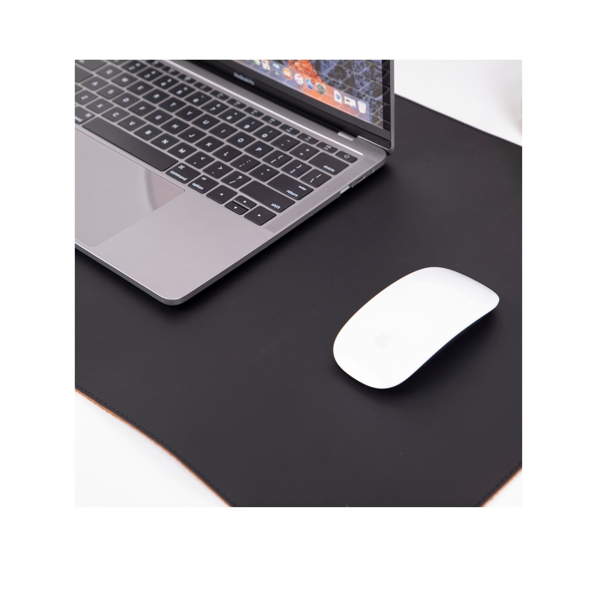 Customizable Full Grain Leather Desk Mat-Water Repellent